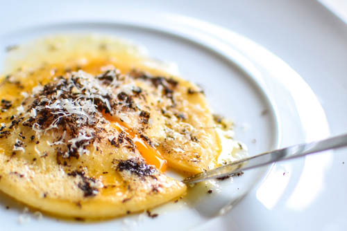 Egg Yolk Raviolo with Truffle Butter Recipe | Ms I-Hua & The Boy
